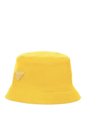 Prada Nylon Bucket Hat Yellow