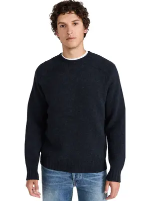 Howlin' Boxy Space Knit Crewneck Sweater - Storm