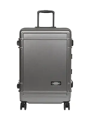 EASTPAK E Resist'r Large Suitcase 78cm - Brushed Metal
