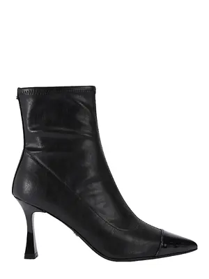 Carvela Faux-leather Ankle Boots - Black