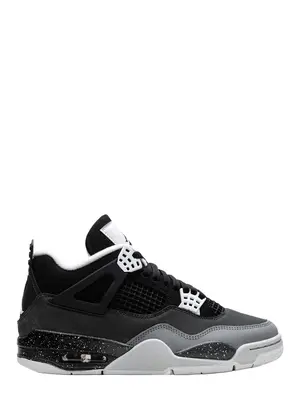 JORDAN Air 4 Fear Sneakers Black