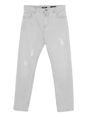 Balmain Straight-leg Jeans - Grey