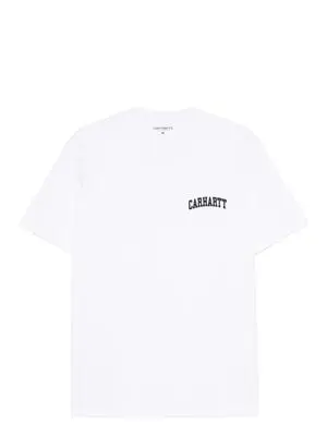 Carhartt Work In Progress University Script T-shirt - White