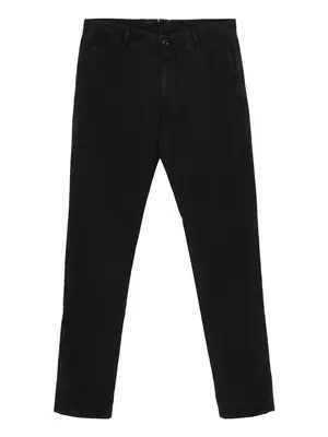 Incotex Slim-leg Chinos - Black