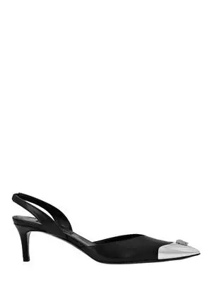 Philipp Plein Slingback Pumps - Black