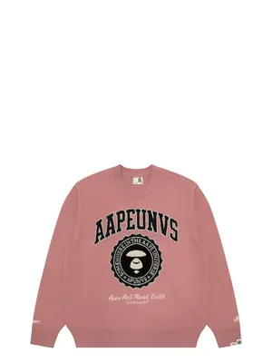AAPE BY *A BATHING APE® Embroidered-logo Sweater - Pink