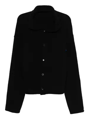 ADER ERROR High-neck Cardigan - Black