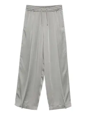 Herno Satin Trousers - Grey