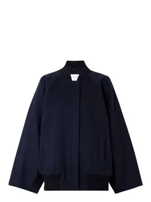 Max Mara Zenone Oversized Cashmere Coat - Blue