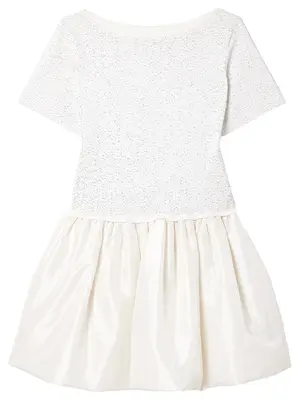 Simkhai Kenz Sequin-embellished Mini Dress - Ivory