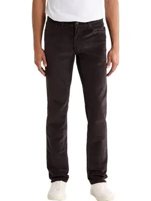 BRAX Chuck Modern Fit Stretch Corduroy 5-pocket Pants - Cement