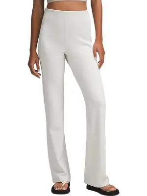 Lululemon Ribbed Softstreme Flared Pant Bone