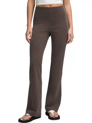 Lululemon Ribbed Softstreme Flared Pant Espresso