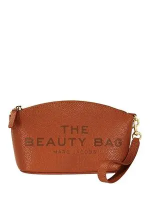 Marc Jacobs Leather Beauty Bag - Argan Oil/gold