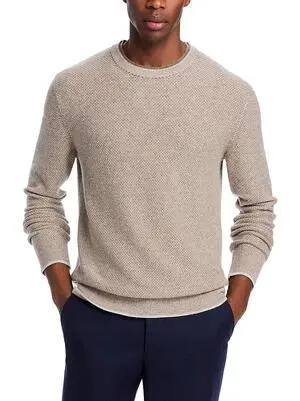 Bloomingdale'S Wool & Cashmere Jacquard Sweater Exclusive - Oatmeal Multi
