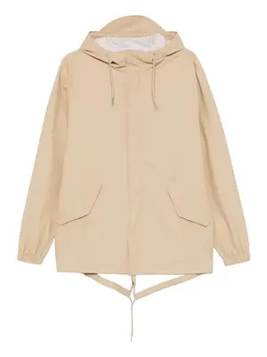 Rains Fishtail Jacket - Brown