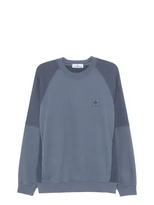 Stone Island Compass-badge Sweatshirt - Blue