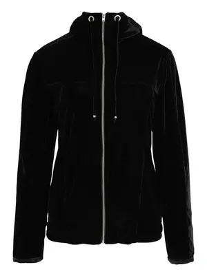 AMIR SLAMA Amir Slama Velour Hooded Jacket