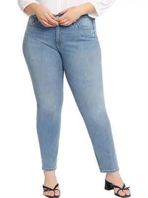 NYDJ Le Silhouette Sheri Slim Jeans - Angel