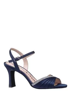 Nina Nina Agnes Satin Sandal New Navy