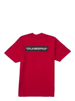Supreme 4 Life Tee Shirt - Red