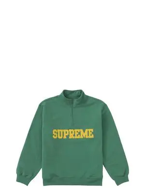 Supreme Collegiate Half Zip Pullover - Light Pine