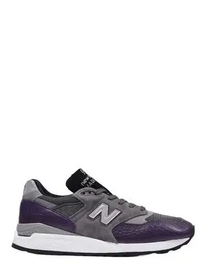 NEW BALANCE 998 Miusa Purple Croc Dark Purple/charcoal/black