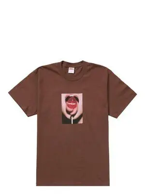 Supreme Lollipop Tee Shirt Brown