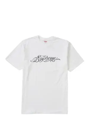 Supreme Script Tee Shirt - White