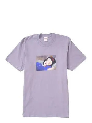 Supreme Snow White Tee Shirt Dusty Purple