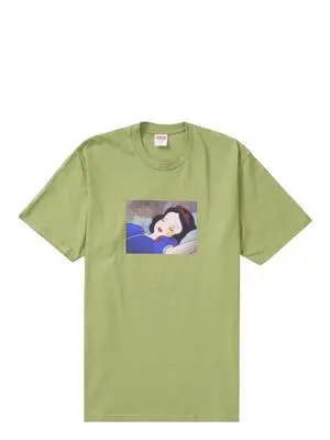 Supreme Snow White Tee Shirt Moss