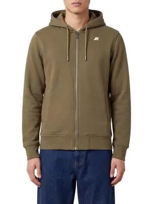 K-WAY Zip-up Hoodie - Green