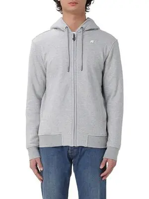 K-WAY K-WAY Zip-Up Hoodie Grey