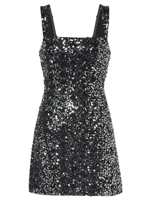 Simkhai Benson Sequined Mini Dress - Black