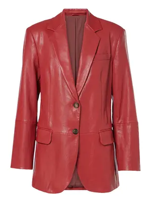 BRUNELLO CUCINELLI Brunello Cucinelli Leather Blazer