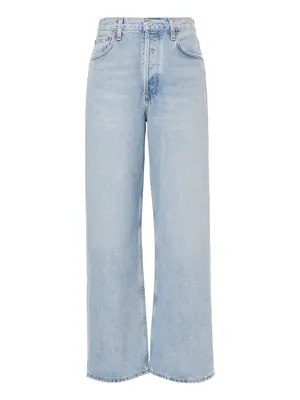 AGOLDE Low Slung Baggy Mid-rise Jeans - Blue