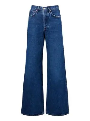 AGOLDE Agolde Dame Jean High-Rise Wide-Leg Jeans Blue