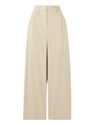 Brunello Cucinelli Cotton-corduroy Trousers - Ecru