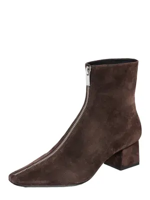Simkhai Ryder Suede Boots Cacao