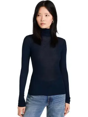Sold Out NYC The Cashmere Turtleneck - Navy