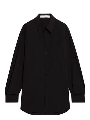 Helmut Lang Cotton-Poplin Shirt Black