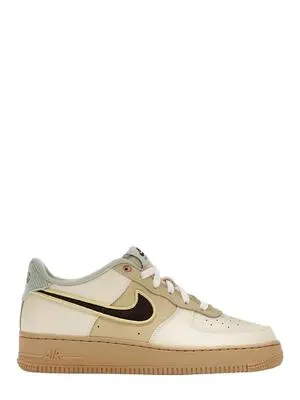 Nike Air Force 1 Low Lv8 Passing Notes Sneakers - Coconut Milk/baroque Brown/sesame