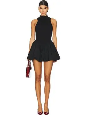 Majorelle Jo Mini Dress - Black