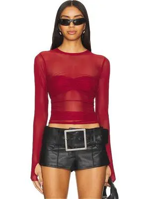 AFRM Sandrine Top - Red