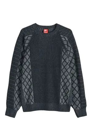 Nike Apparel Tech Sweater - Black/silver