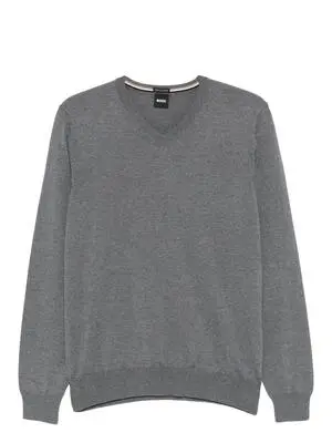 BOSS Baram Sweater - Grey