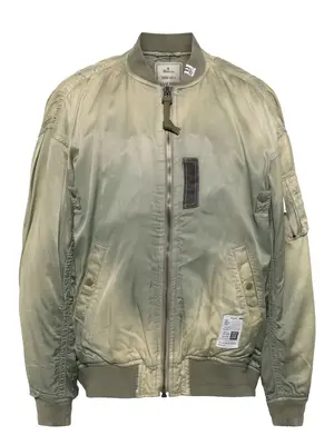 Mihara Yasuhiro Aged Flight Jacket - Neutrals