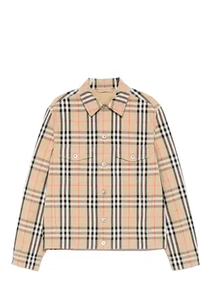 Burberry Vintage Check Jacket - Neutrals