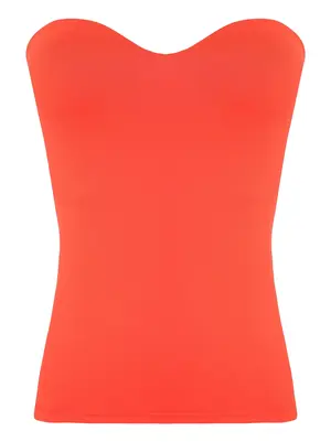 AMIR SLAMA Strapless Top - Orange