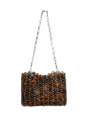 Rabanne Acetate Shoulder Bag - Brown